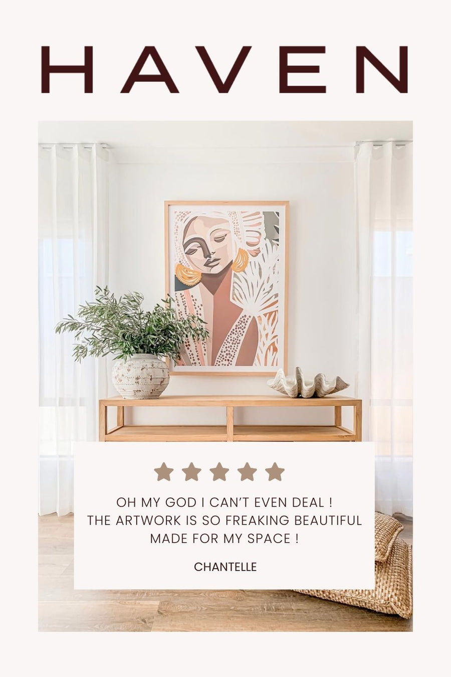 Cala Luna - Framed Print | Haven Prints | Wall Art